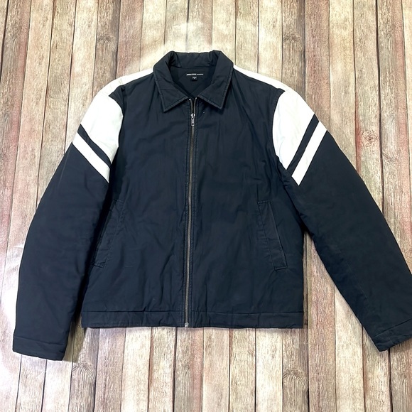 James Perse | Jackets & Coats | James Perse Mens 2 M Medium Black White ...